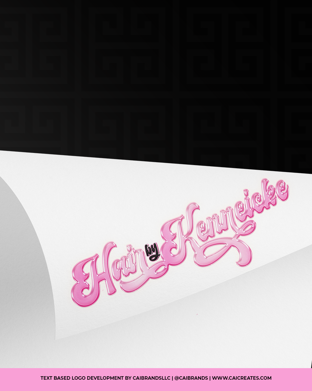 Text Based Logo Development – caicreates